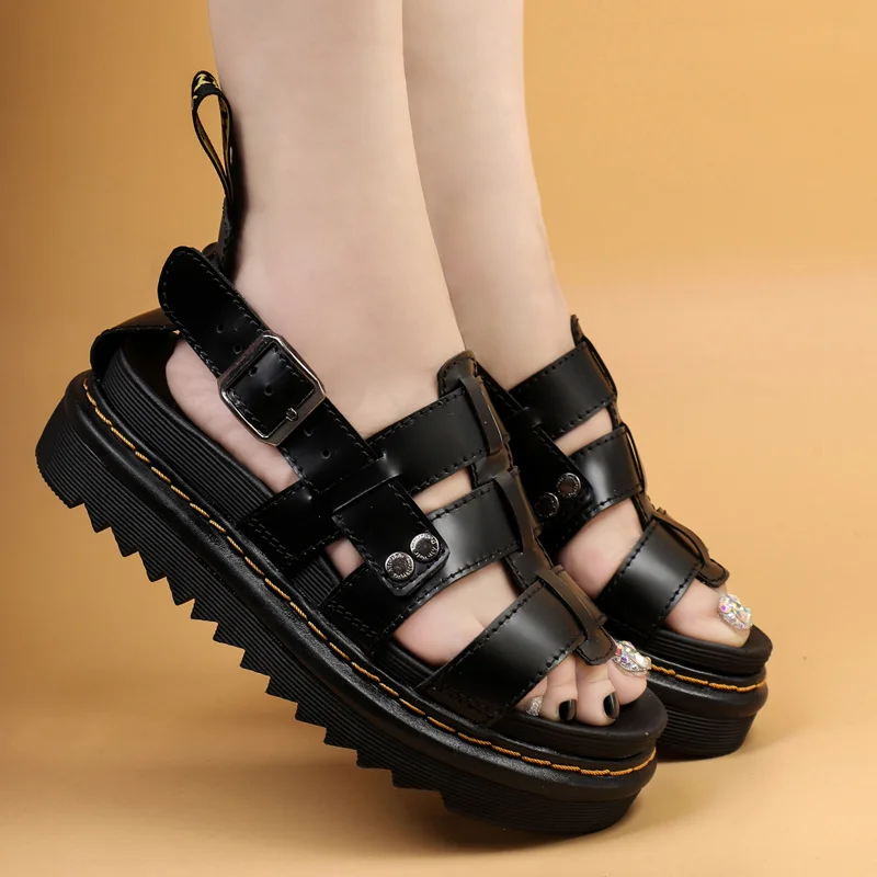 Elegant-Black-Designer-Women-s-Sandals-Summer-2024-High-Quality ...