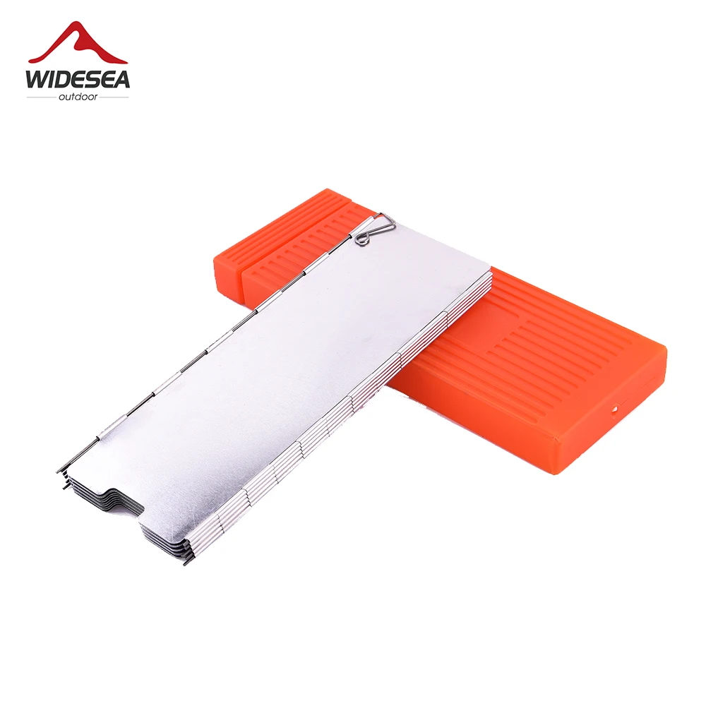 Camping Portable 9/10 Plates Stove Wind Shield Folding Outdoor Picnic ...