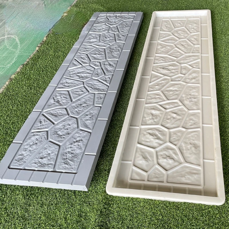 concrete-post-mould-precast-Courtyard-garden-concrete-wall-stone-fence ...