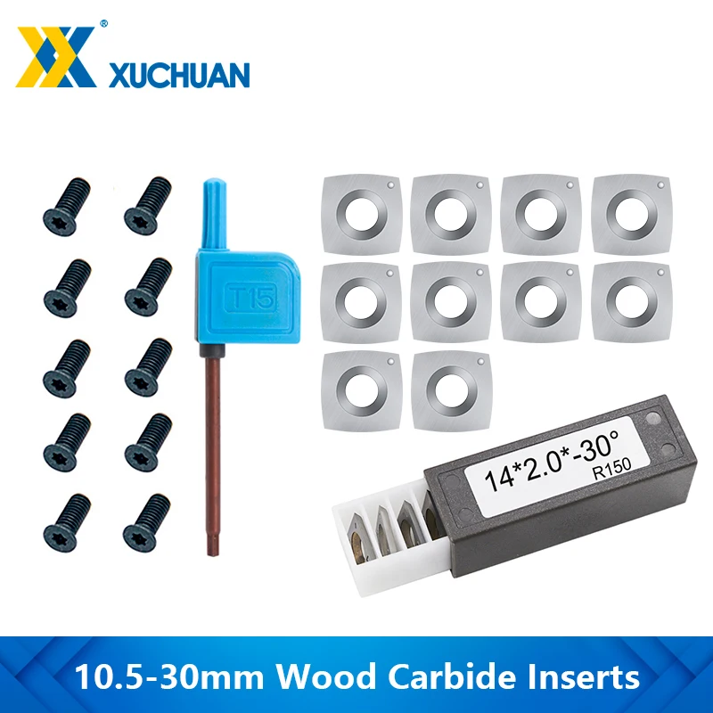 Carbide Insert Blades 4-Edge Square Blade 10.5-30mm Square Turning ...