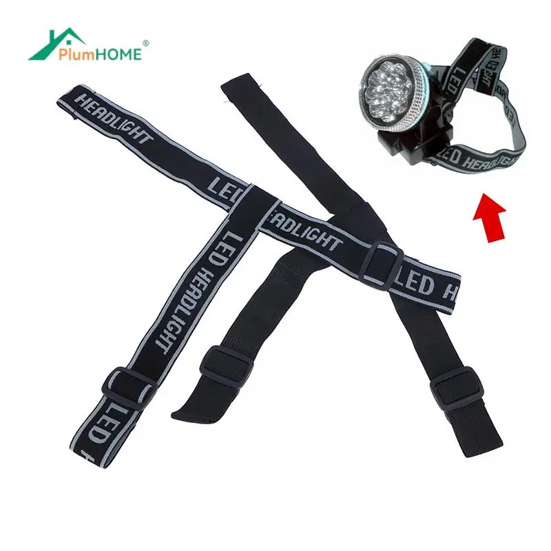 Elastic-Head-Band-Belt-For-LED-Headlamp-Bike-Front-Light-Universal ...