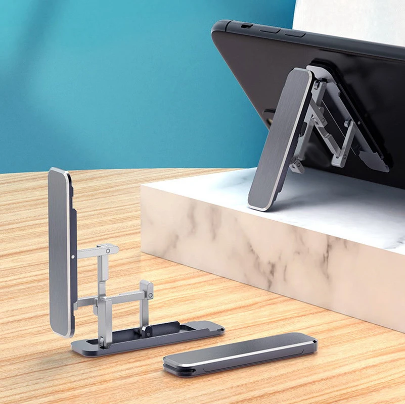 Aluminum Alloy Mobile Phone Desk Bracket | Mini Aluminum Alloy Phone ...