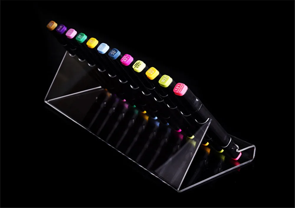 Clear Acrylic Marker Pen Display | Organize & Store Your Markers ...