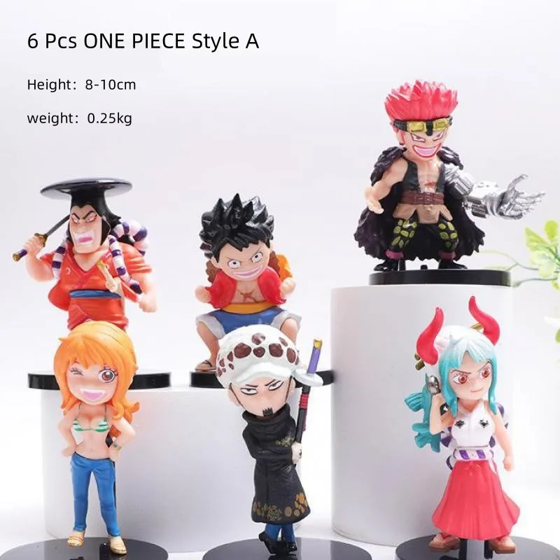 6-Pcs-Set-One-Piece-8-10cm-Figure-Luffy-Yamato-Doflamingo-Nami-Kawaii ...