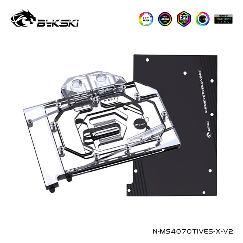 Bykski-Water-Block-Serve-For-MSI-Geforce-RTX-4070-4070Ti-VENTUS-3X-12G ...