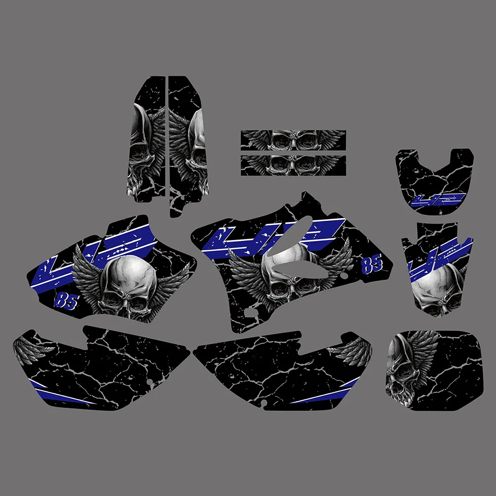 New Style Motorcycle Sticker For Yamaha Yz85 Yz 85 2002-2014 2013 2012 ...
