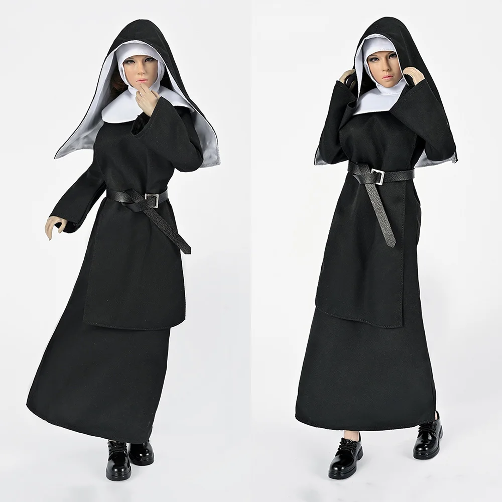 Zytoys Zy5050 1/6 Women Soldier Nun Long Robes Headscarf Religious ...