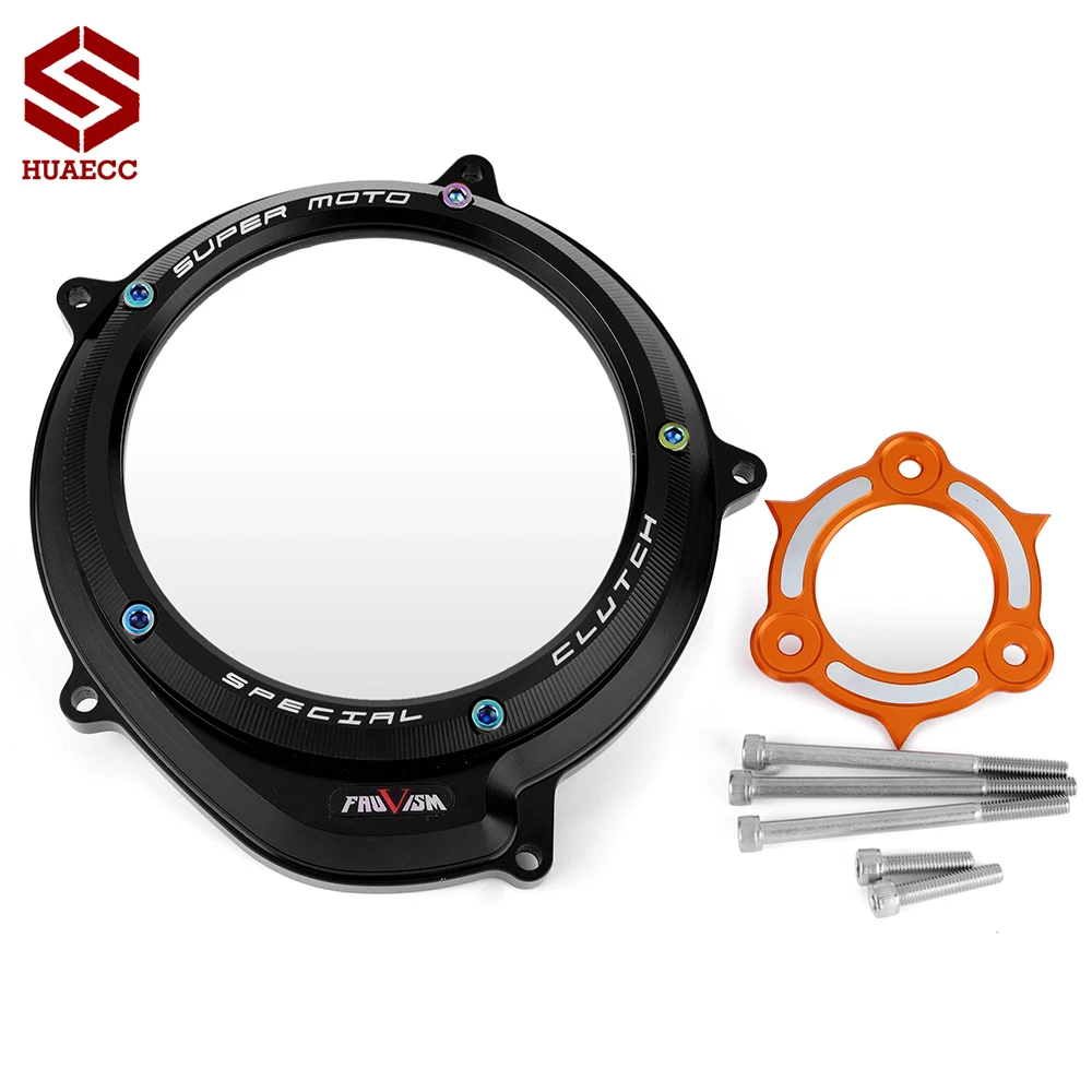 Moto Cnc Racing Clear Clutch Cover & Spring Retainer R For Ktm 1290 ...