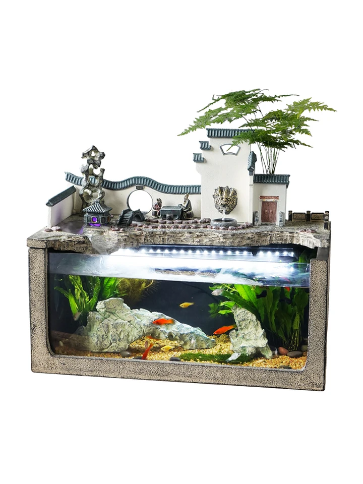 Asian Themed Fish Tank Decorations