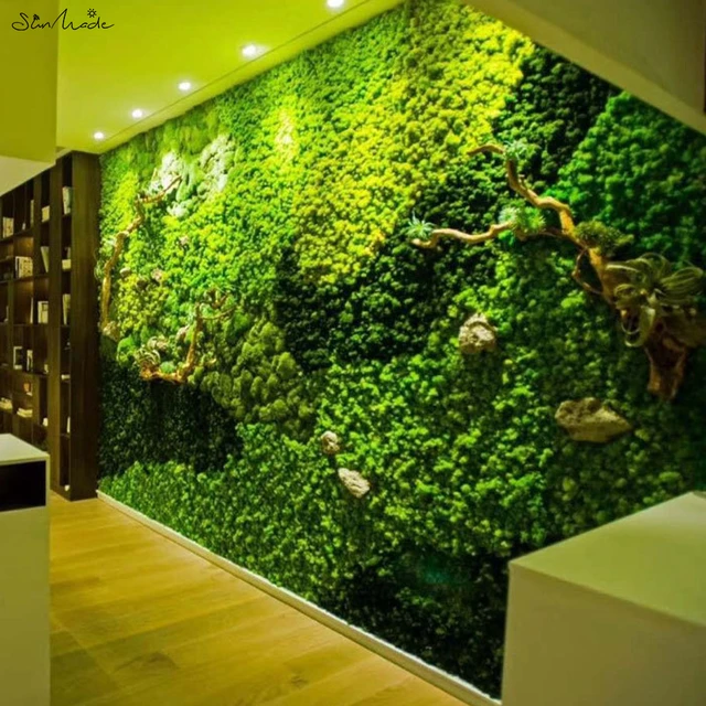 Artificial Moss Wall