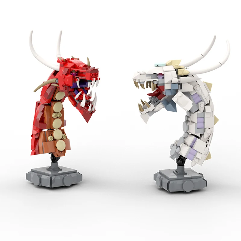 Ice Dragon Heads