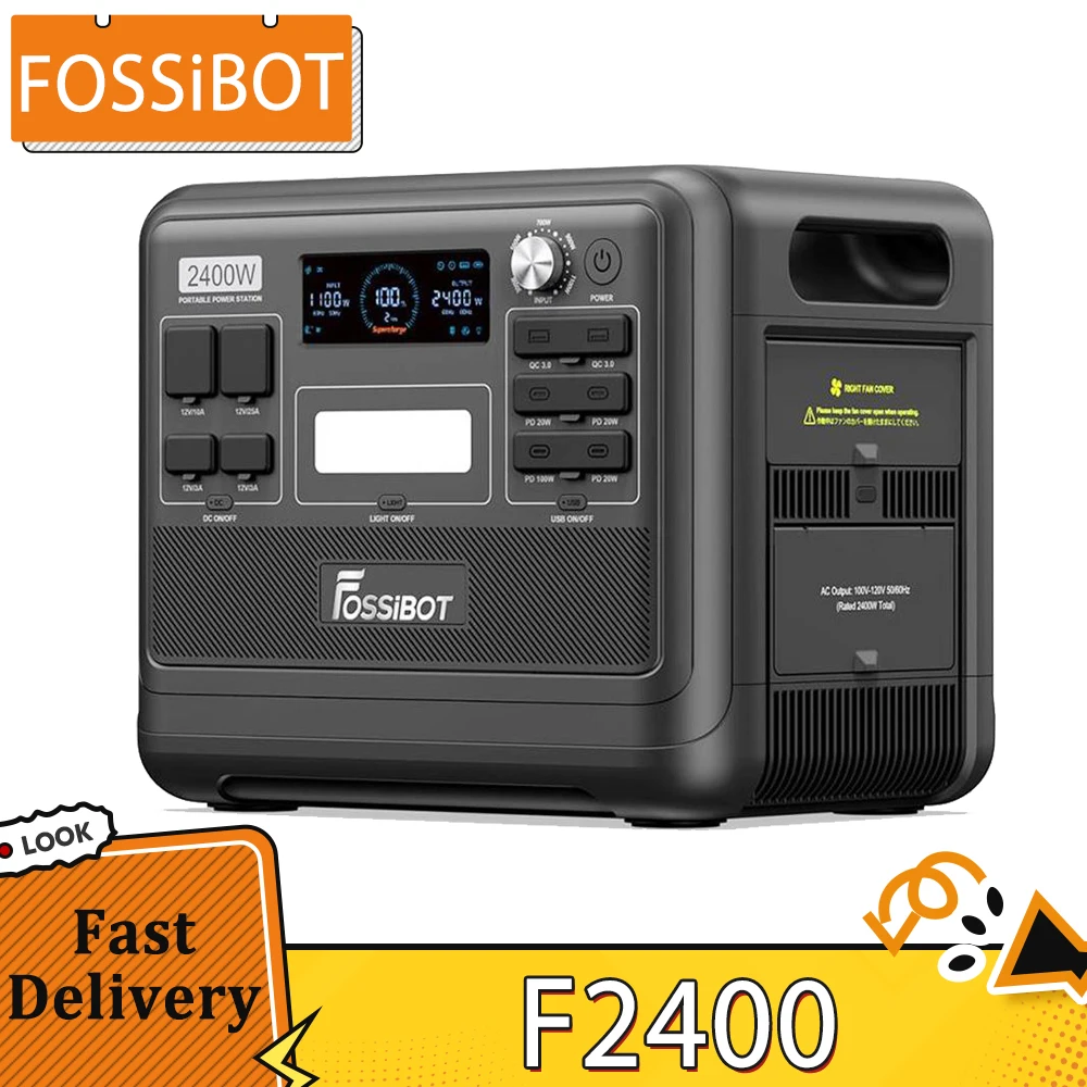 FOSSiBOT-Centrale-lectrique-portable-F2400-g-n-rateur-solaire-16-ports ...