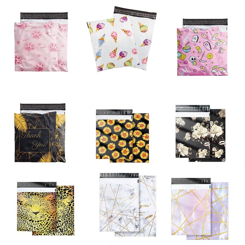 Poly Mailer Packaging Envelopes | Pattern Poly Mailers Envelopes ...