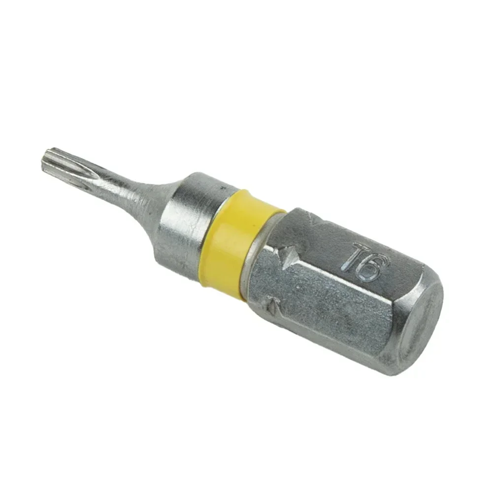 4Pcs 25mm T6-T40 Magnetic Torx Screwdriver Bits Set Electric ...