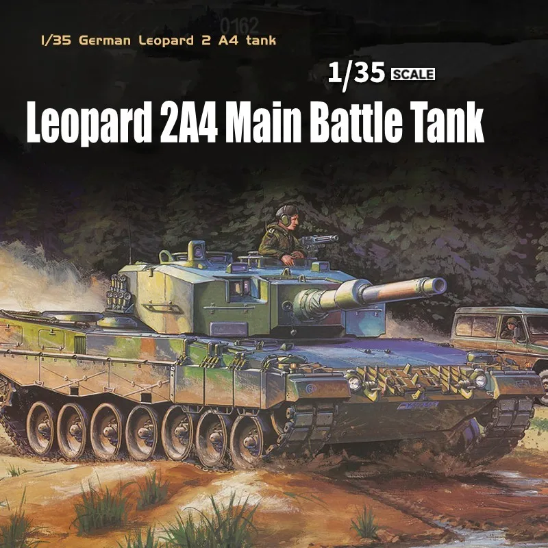 Leopard Tank 2a4 Scale | Assembly Tank Model | Model Leopard 2a4 ...