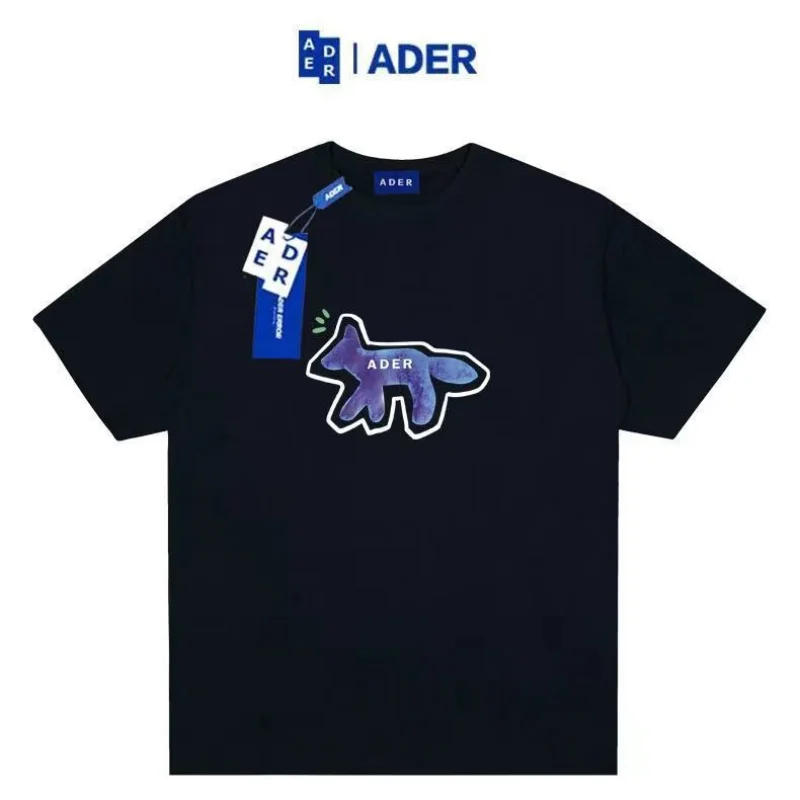 ADER ERROR Camiseta holgada de manga corta para mujer, Camiseta holgada de media manga ...
