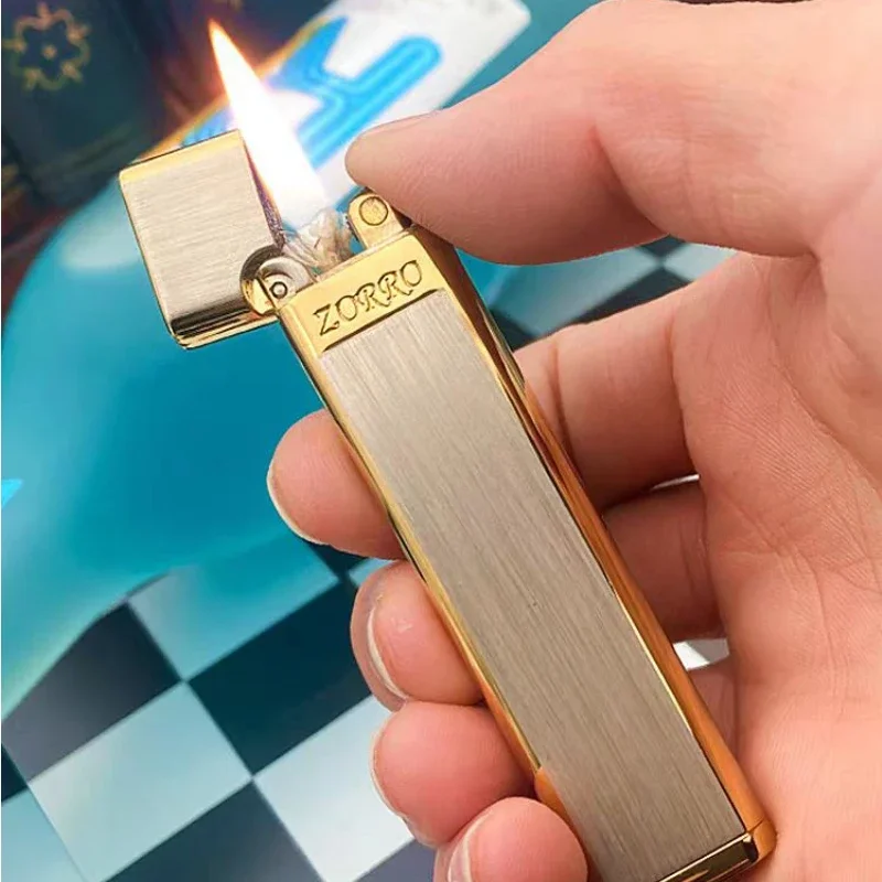 New-ZORRO-High-grade-Kerosene-Lighter-Mini-Light-Metal-Cigarette ...
