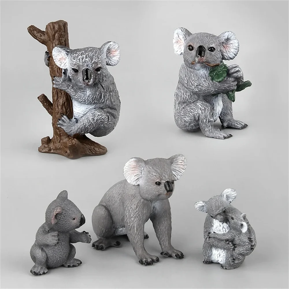 Forest-Animal-Zoo-Plastic-Simulation-Australian-Cute-Koala-Model-Action ...