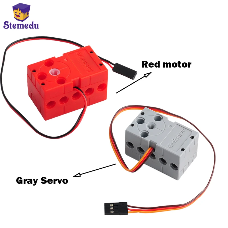 2/4/8Pcs 360° 2KG Servo Programmable Mini Geekservo Servo Dual Output ...