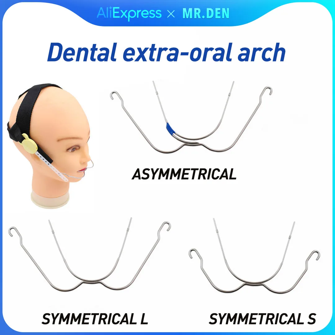 MR DEN 1pcs Dental Extra-oral Arch Symmetrical Asymmetrical Orthodontic ...