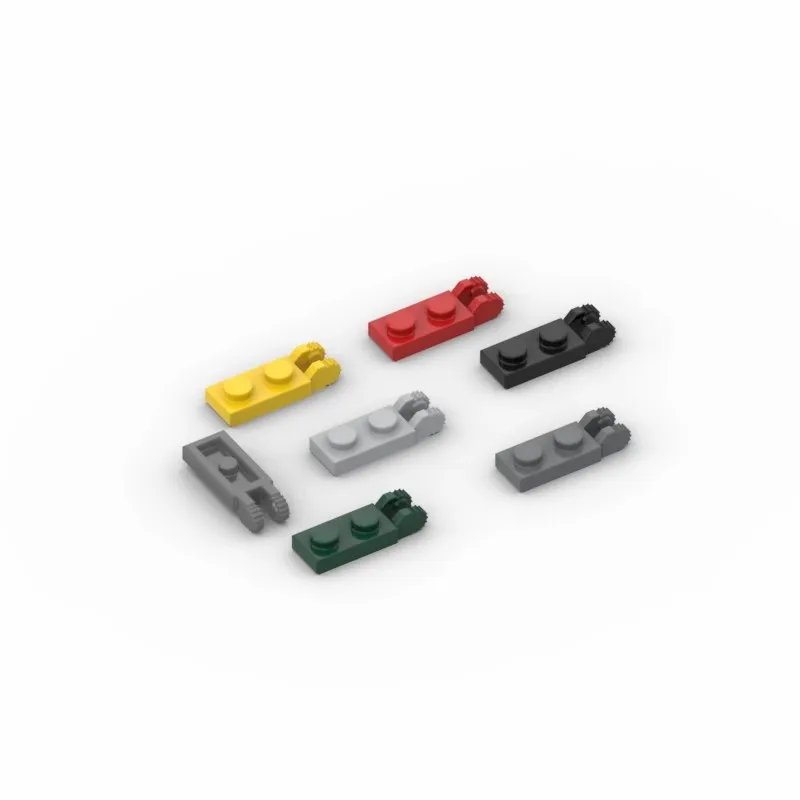 20pcsMOC Parts 44302 Hinge Plate 1 x 2 Locking with 2 Fingers On End ...