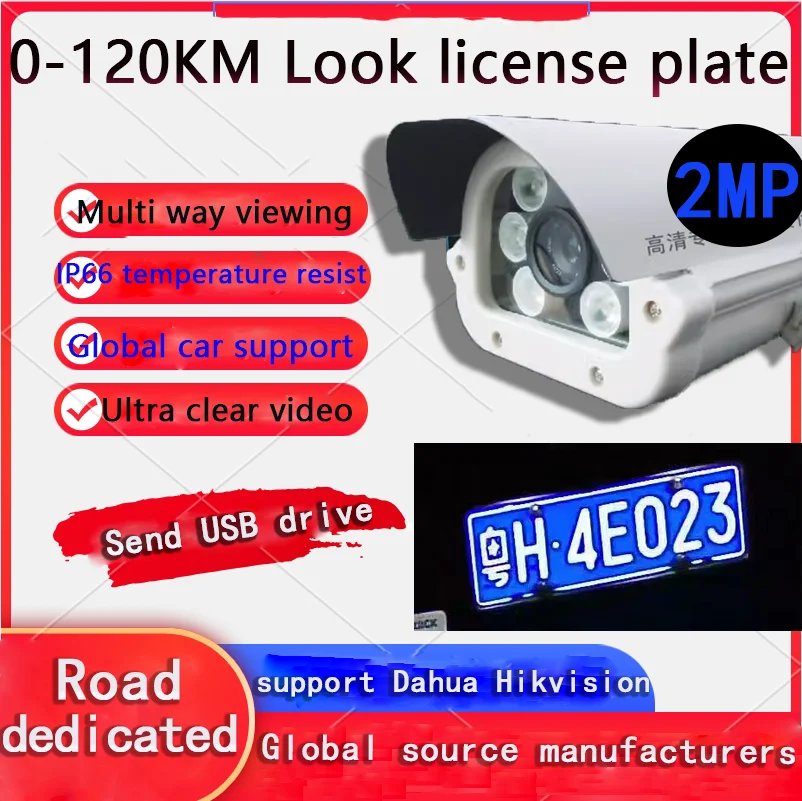 License-plate-recognition-camera-surveillance-POE-anpr-lpr-cameras-hikvision-dahua-ip-road-car ...