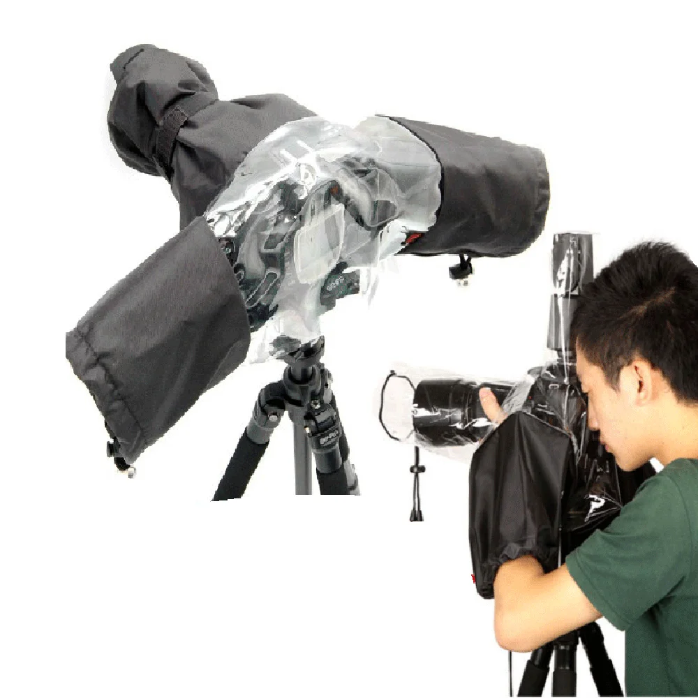 Camera-Rain-Cover-Shield-Coat-Waterproof-Protector-Sleeves-for-DSLR ...