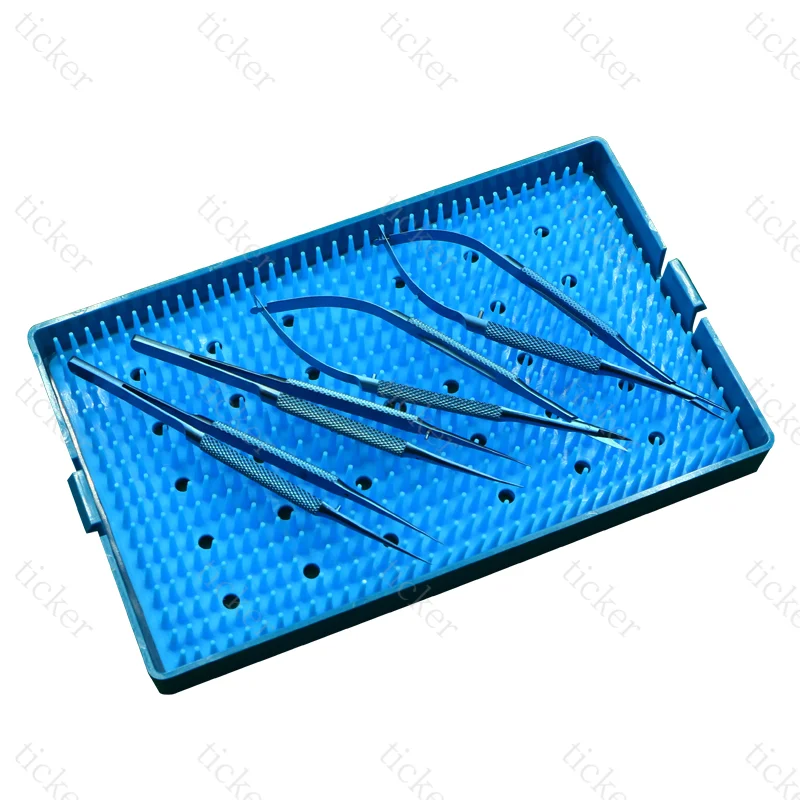 Juego-de-sutura-de-microinstrumentos-de-Oftalmolog-a-tijeras-quir ...