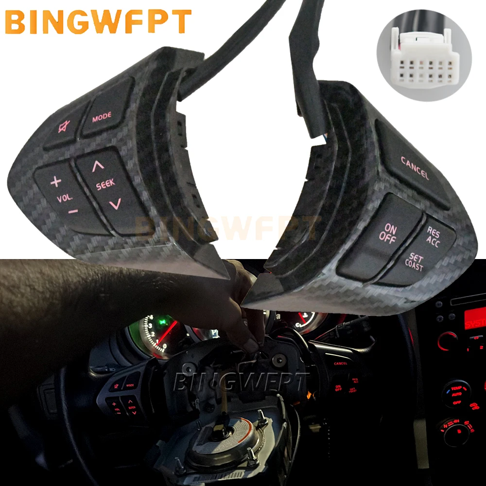 Multifunction-Steering-Wheel-Switch-Buttons-Audio-Volume-Cruise-Speed ...