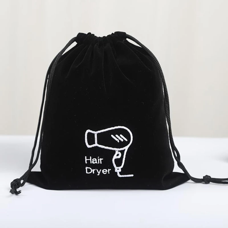 1 PC Hair Dryer Cloth Bag Hair Diffuser Hair Dryer Bag Drawstring ...