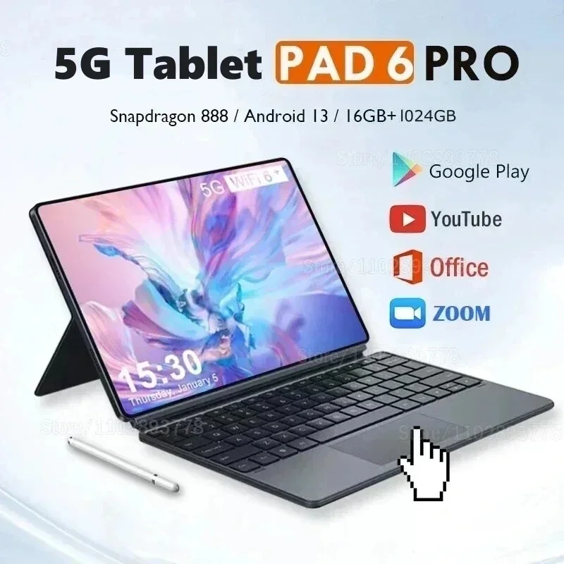 Tableta-Pad-6-Pro-Original-Global-dispositivo-con-Android-13-Snapdragon ...