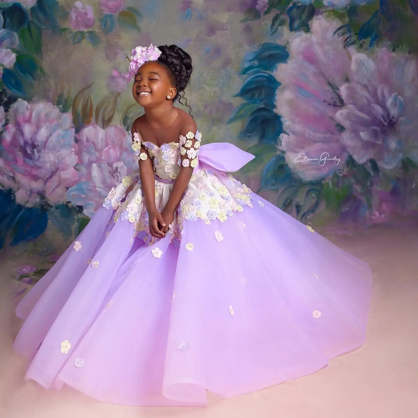 Light Purple Flower Girl Dresses