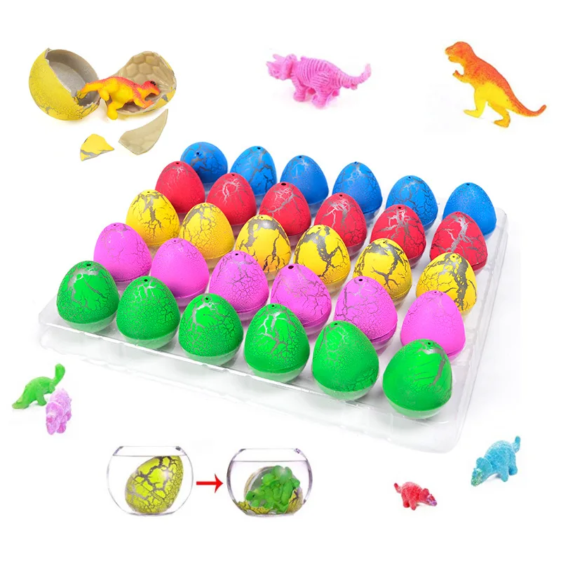 20pcs Creative Magic Hatching Growing Animal Dinosaur Egg Kids ...