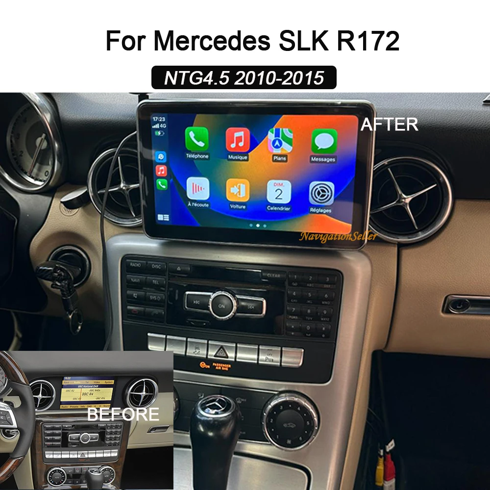 VIGOHI-8-4INCH-Android13-Gps-Navigation-HeadUnit-For-MercedesBenz-SLK ...