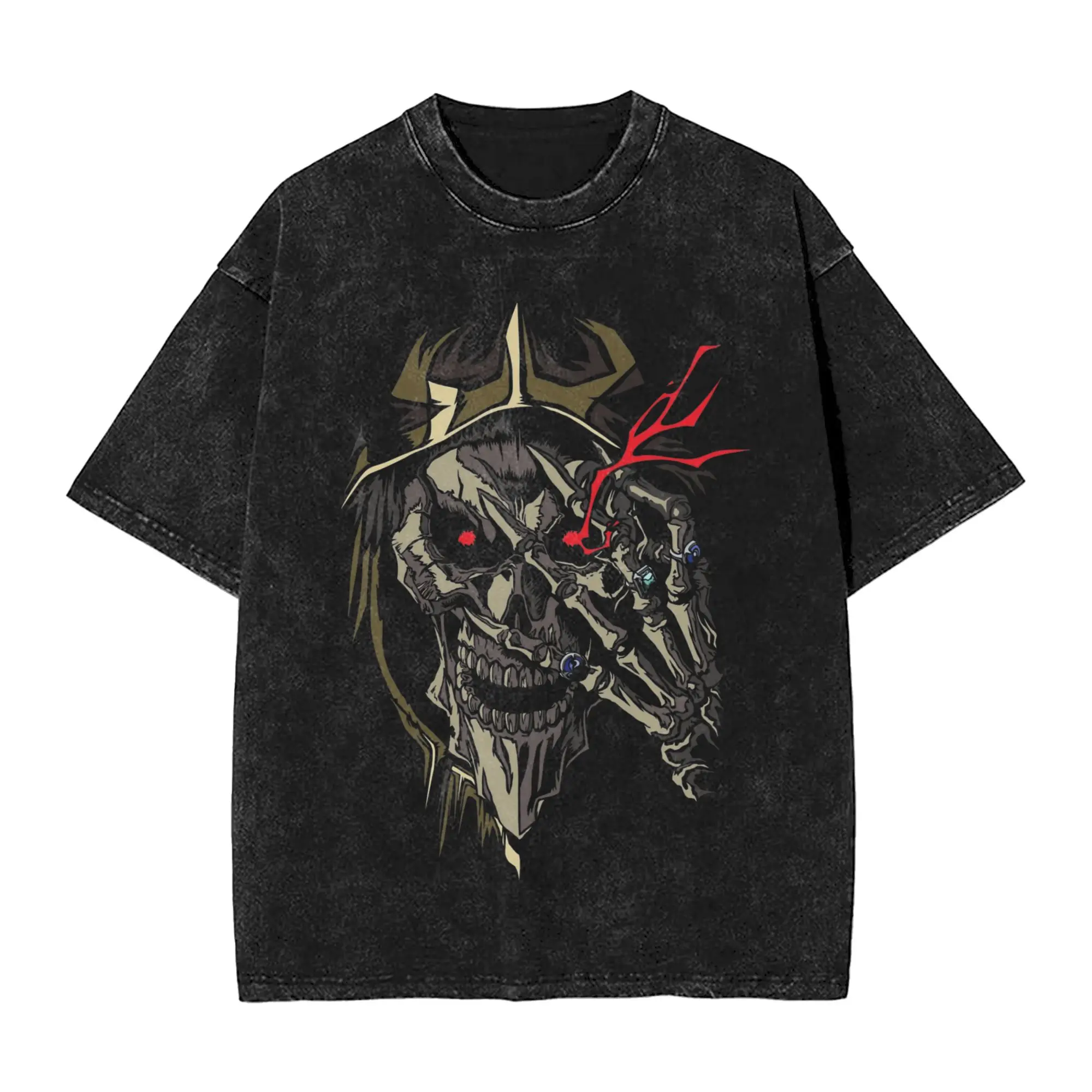 Embrace the Dark Fantasy: The Ultimate Guide to OVERLORD Skull T-Shirts