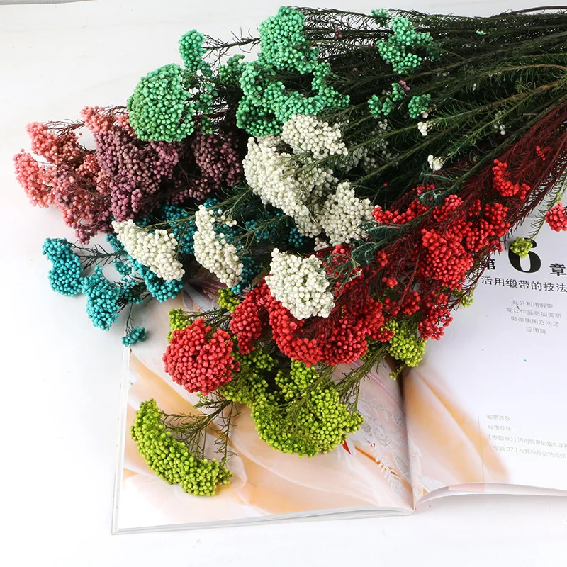 80-320g-Natural-Dried-Rice-Flower-Preserved-Real-Millet-Flowers-Florist ...