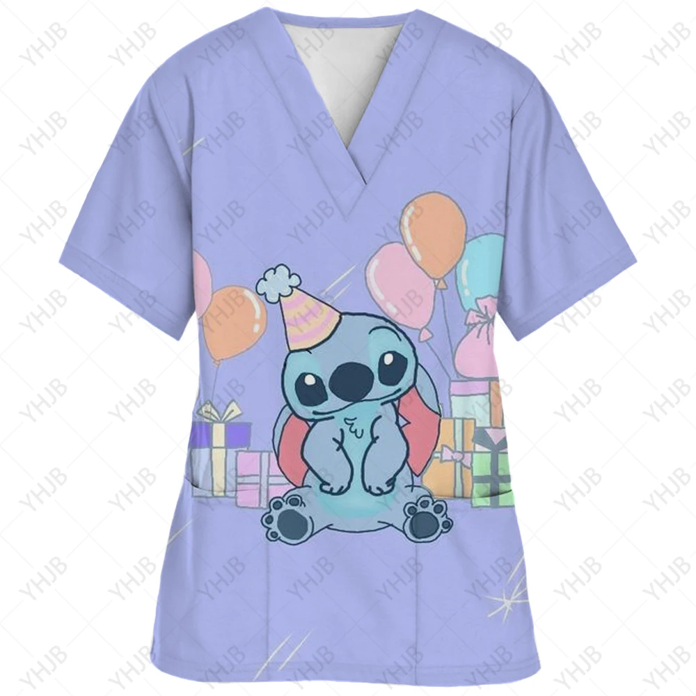 Uniforme clínico de enfermera de Disney Star Baby Stitch, uniforme de ...