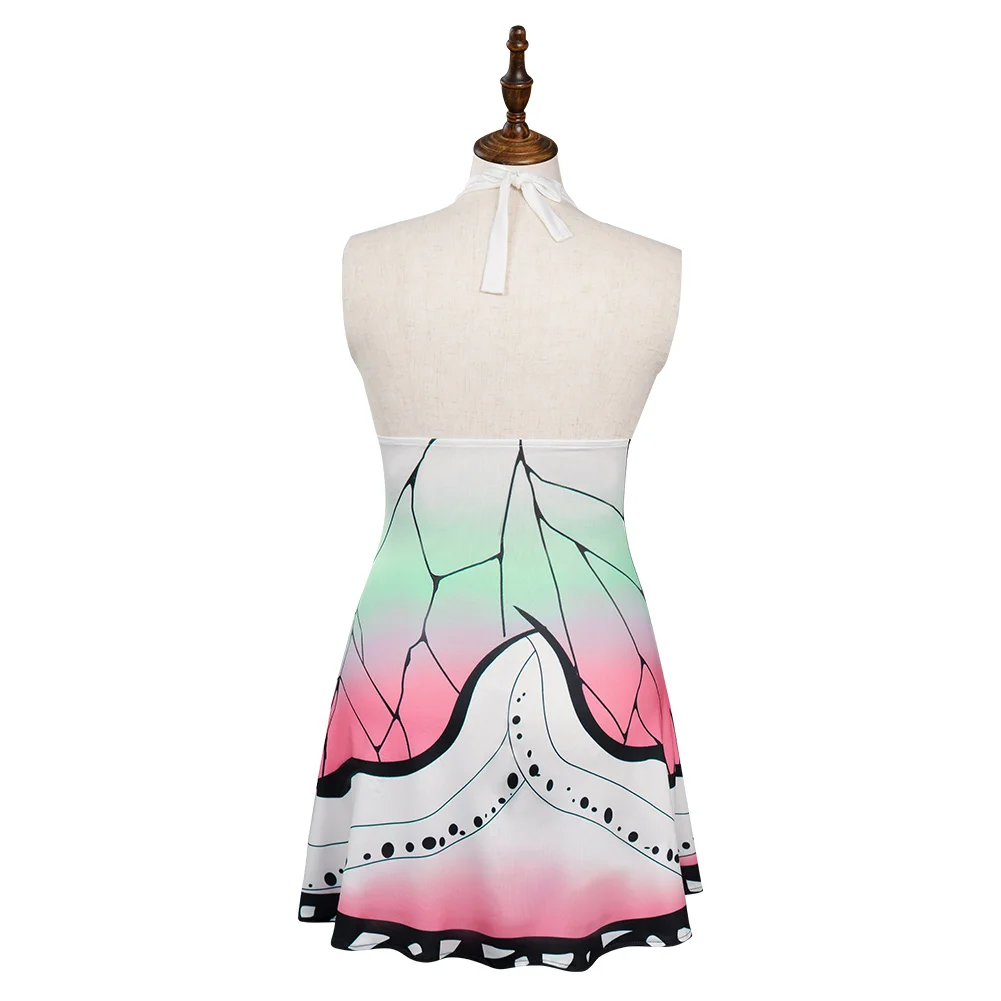 Demon Slayer Kochou Shinobu Cosplay Swimsuit Costume - AllCosplay.com