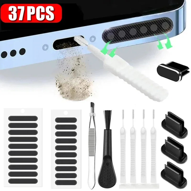 37PCS-Universal-Mobile-Phone-Speaker-Anti-Dust-Mesh-Sticker-for-Samsung ...