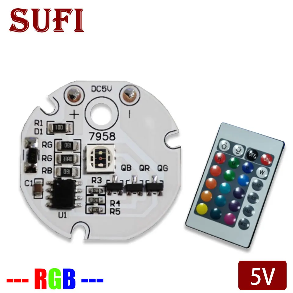 5pcs-Low-Voltage-5V-Lamp-Board-With-Remote-Control-LED-Lamp-Board-With ...