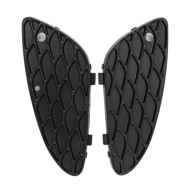 Front-Bumper-Cover-Mesh-Grille-2118850353-2118850253-Fit-For-Mercedes ...