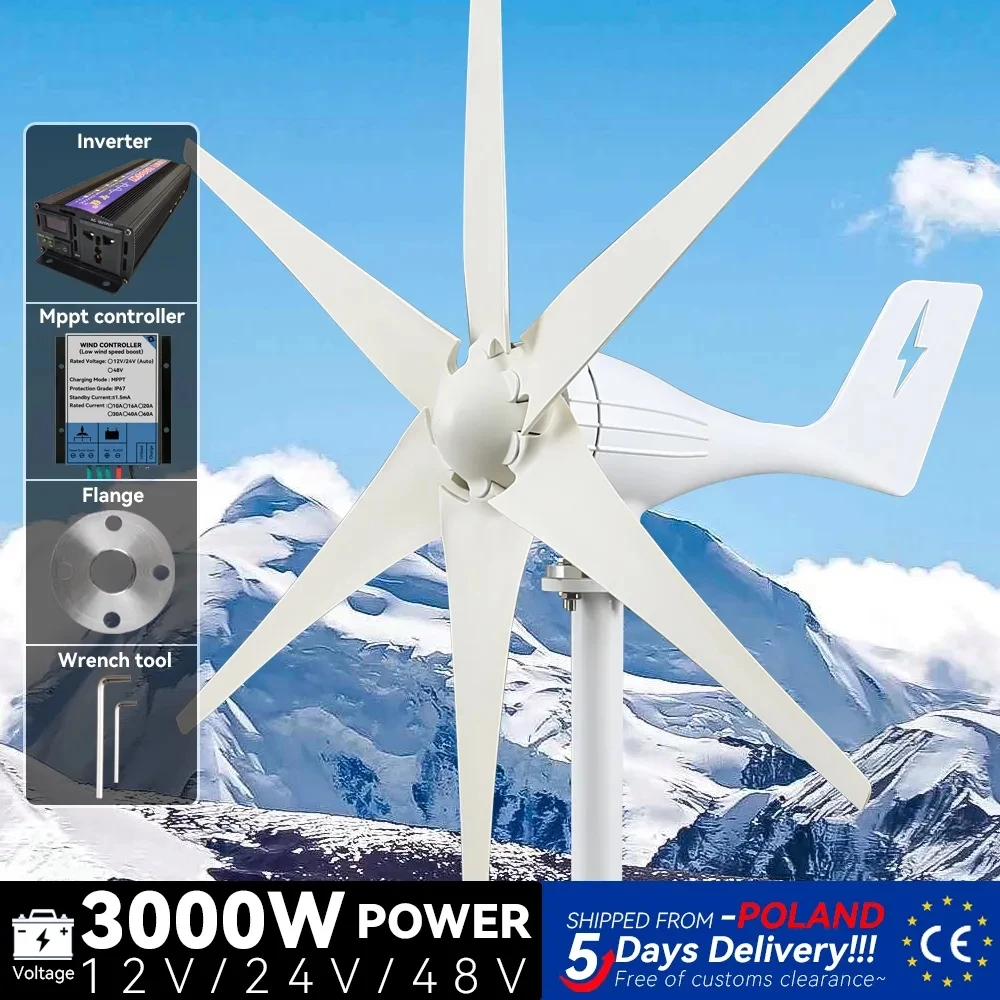 2000W-3000W-Dynamo-Wind-Turbines-Power-Generator-2KW-3kw-12v-24v-48v ...