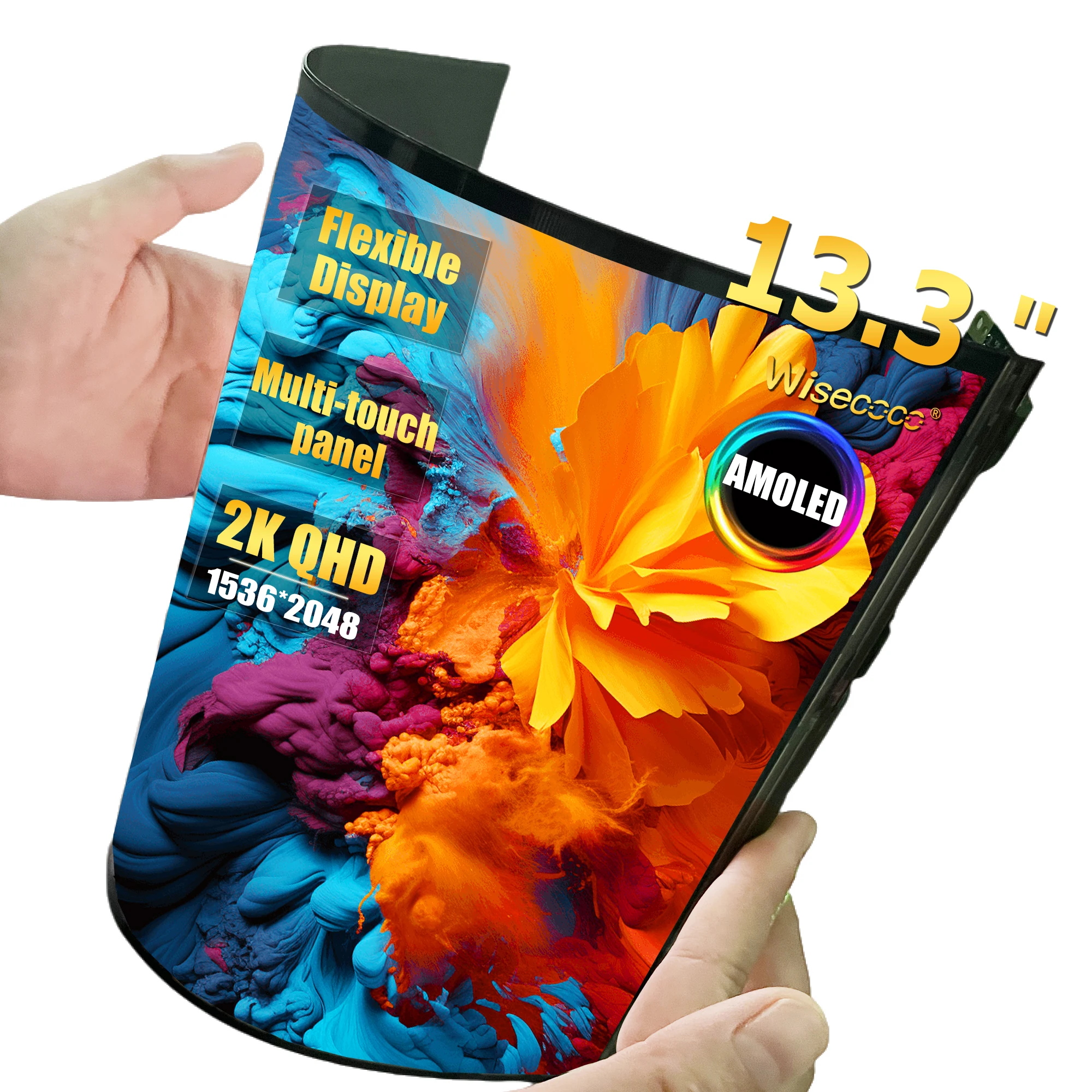 Wisecoco-13-3-OLED-AMOLED-Touch-Flexible-Monitor-Display-Screen-2K ...