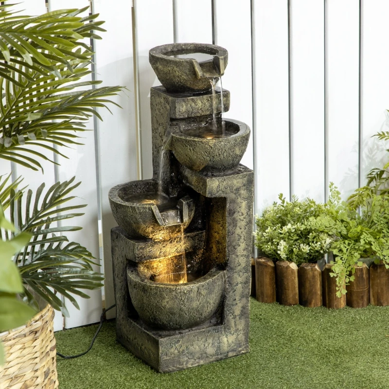 Cascading Waterfall Fountain