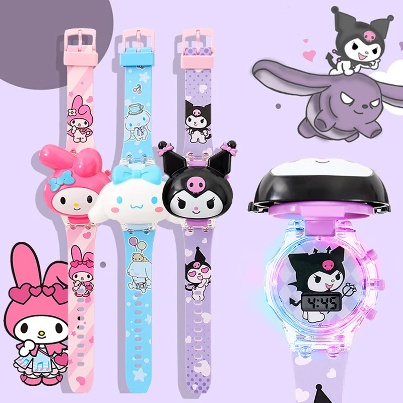 Sanrio-Hello-Kitty-Rel-gio-de-Pulso-para-Crian-as-Kawaii-Rel-gio-Eletr ...