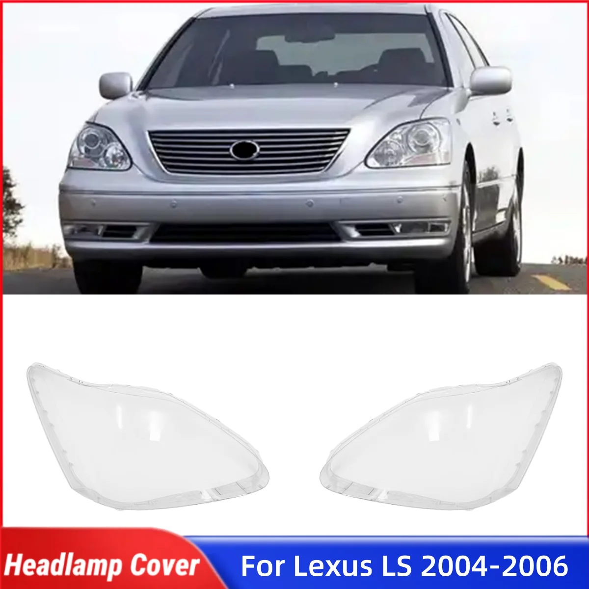 For Lexus LS LS430 2004 2005 2006 Car Gadgets Lights Cover Headlamp ...