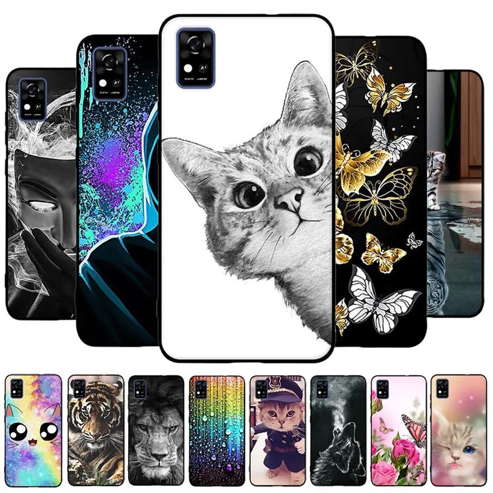 For Zte Blade A31 Case Bumper Silicone Back Cover Case For Zte Blade ...