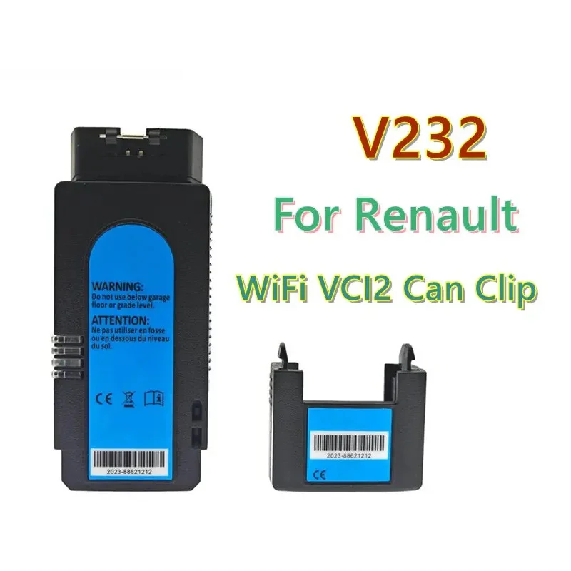 2024-For-renault-VCI-2-Can-Clip-V232-USB-and-WIFI-Obd-2-Automatic ...