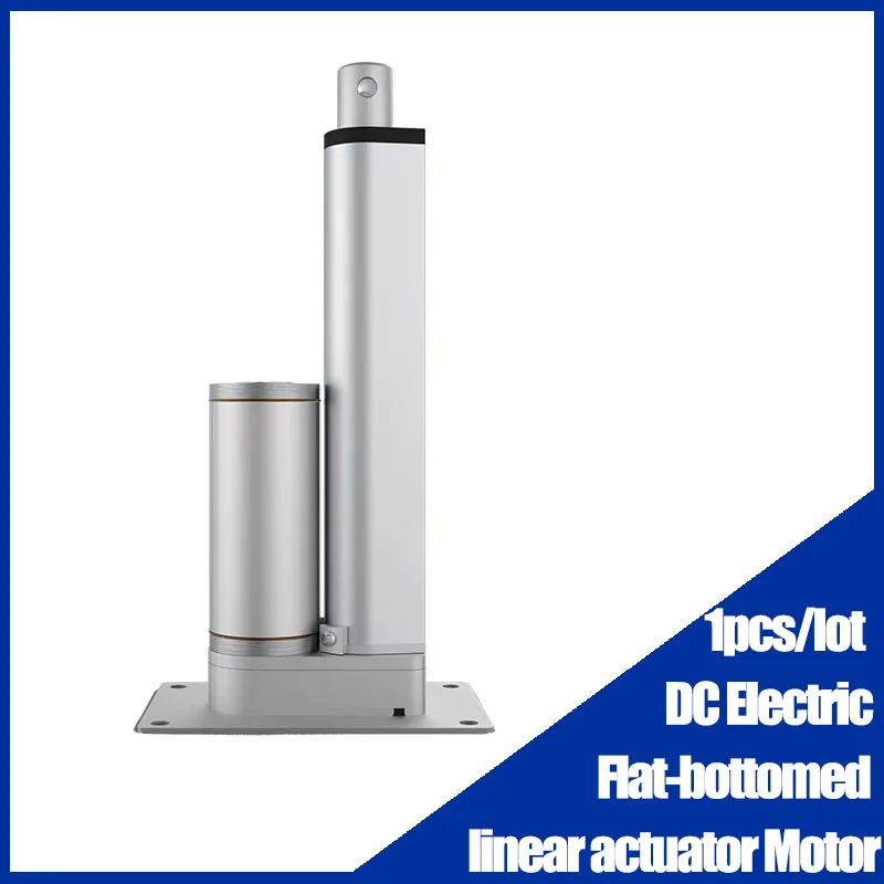 Electric-Flat-bottomed-linear-actuator-Stroke-150mm-200mm-DC-24v-12v ...