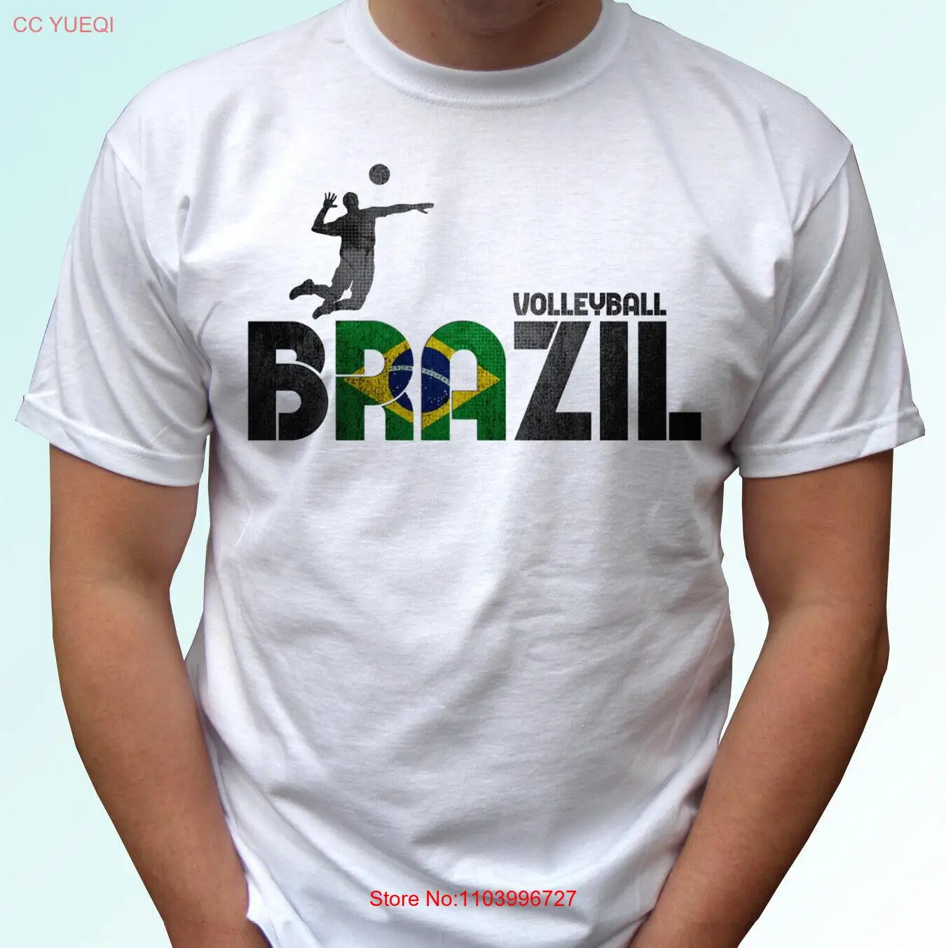 Voleibol-camiseta-para-homens-e-mulheres-roupas-esportivas-arte-brasil ...